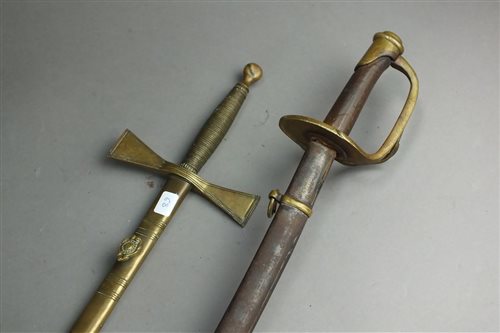 Lot 360 - An early 20th century Masonic short sword by