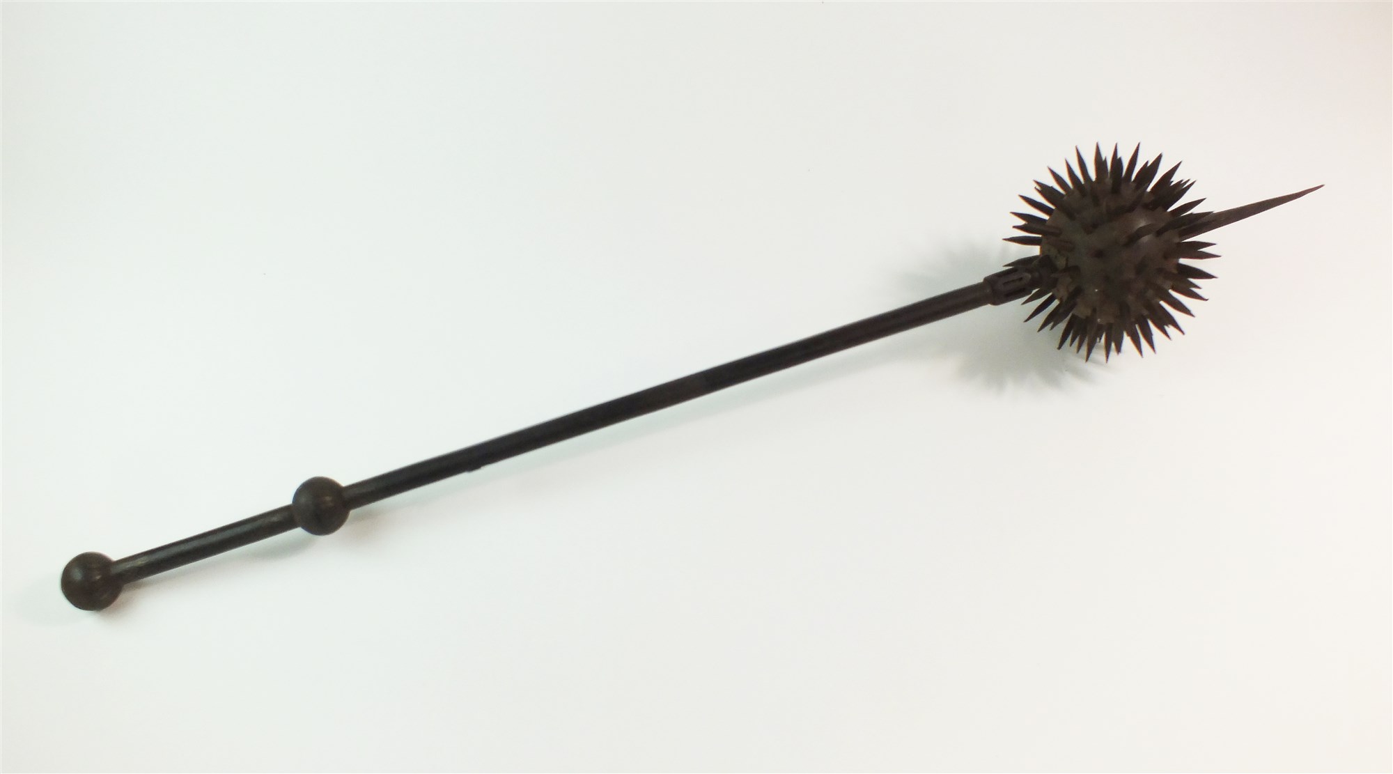 Lot 154 - An Indo-Persian spiked mace, late 19th/20th