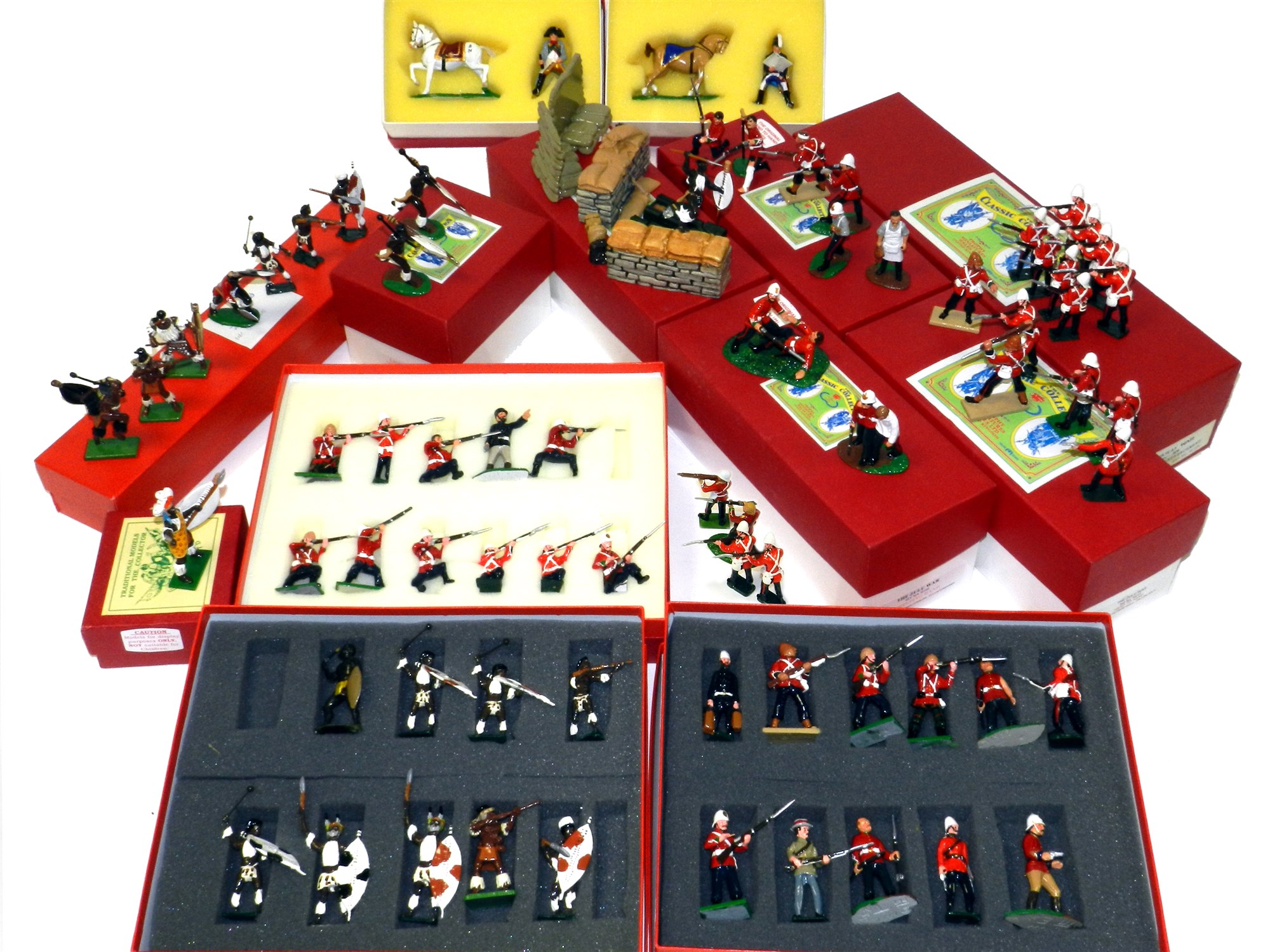 Lot 286 - Trophy Miniatures British Soldiers, Zulu