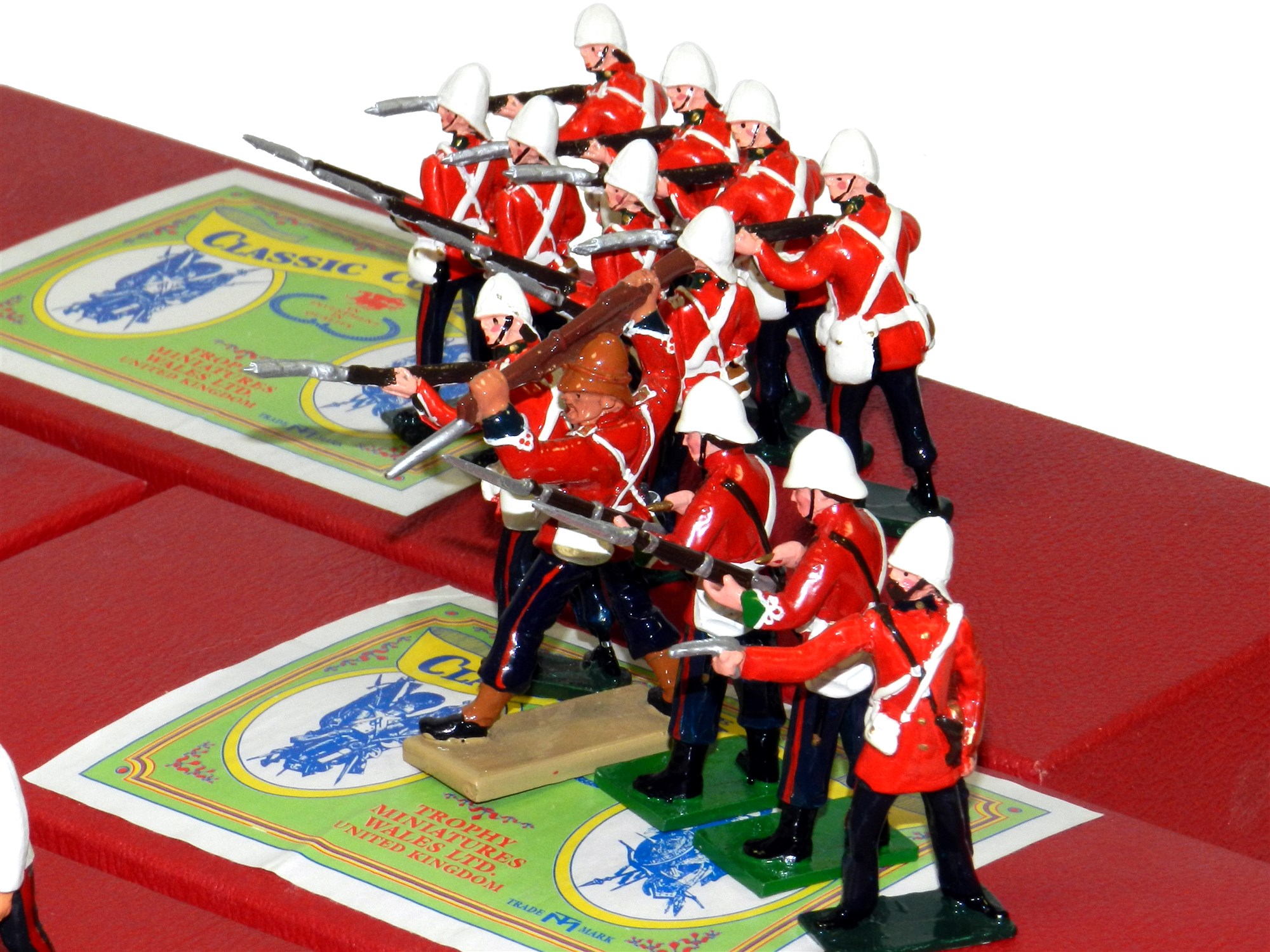 Lot 286 - Trophy Miniatures British Soldiers, Zulu