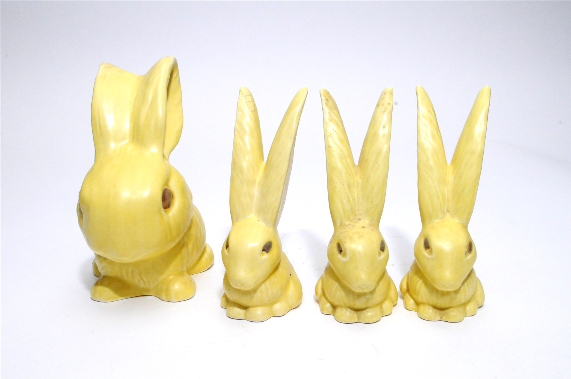 Lot 56 - A rare Sylvac lemon rabbit and three lemon