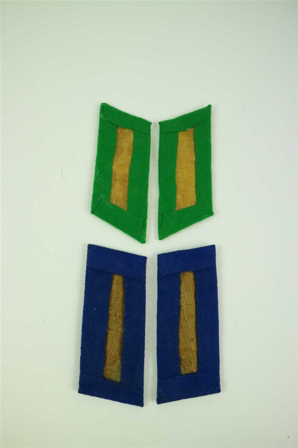 Lot 530 - Four German Third Reich General Collar tabs