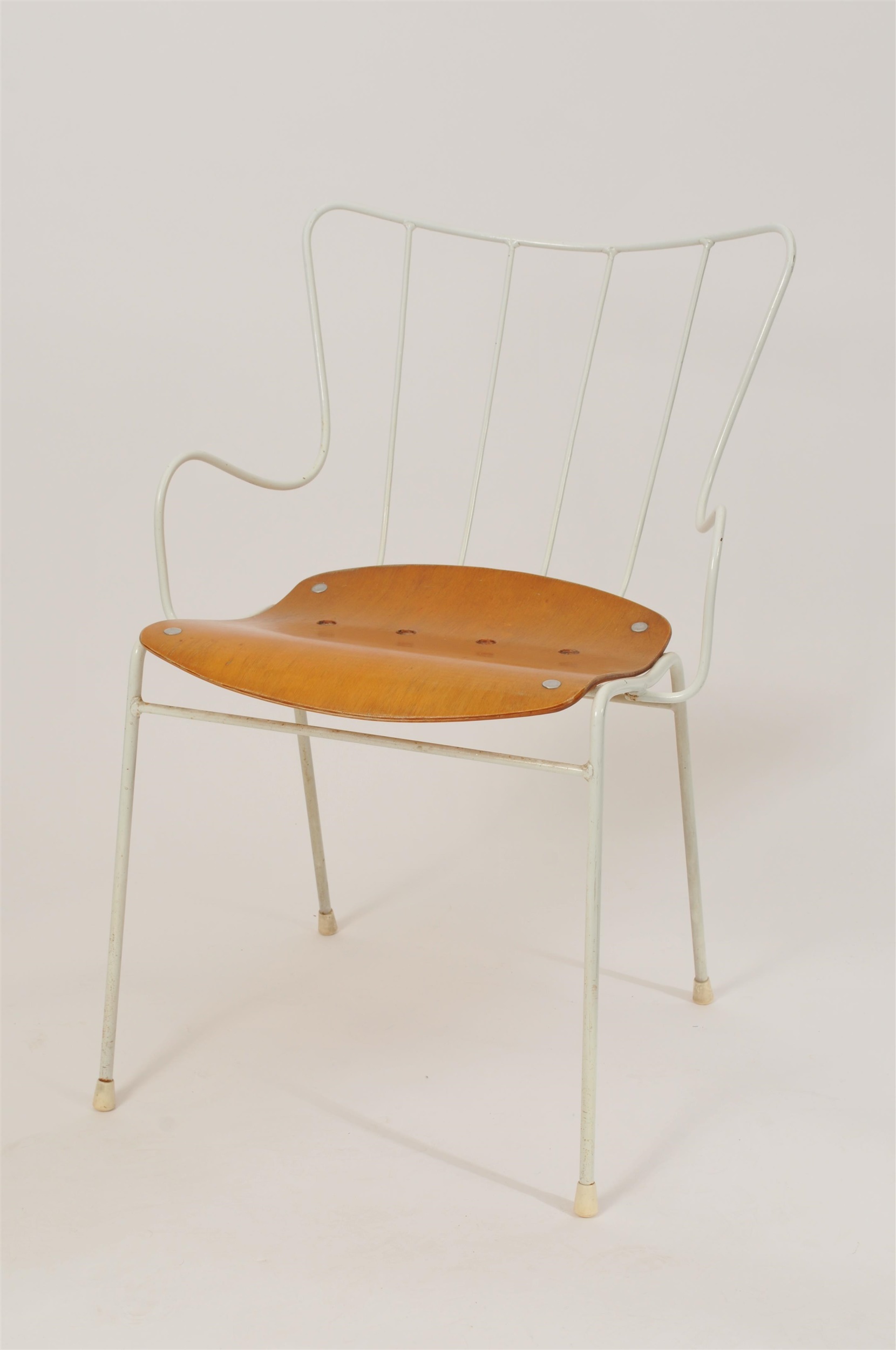 Lot 615 - An Ernest Race 'antelope' chair