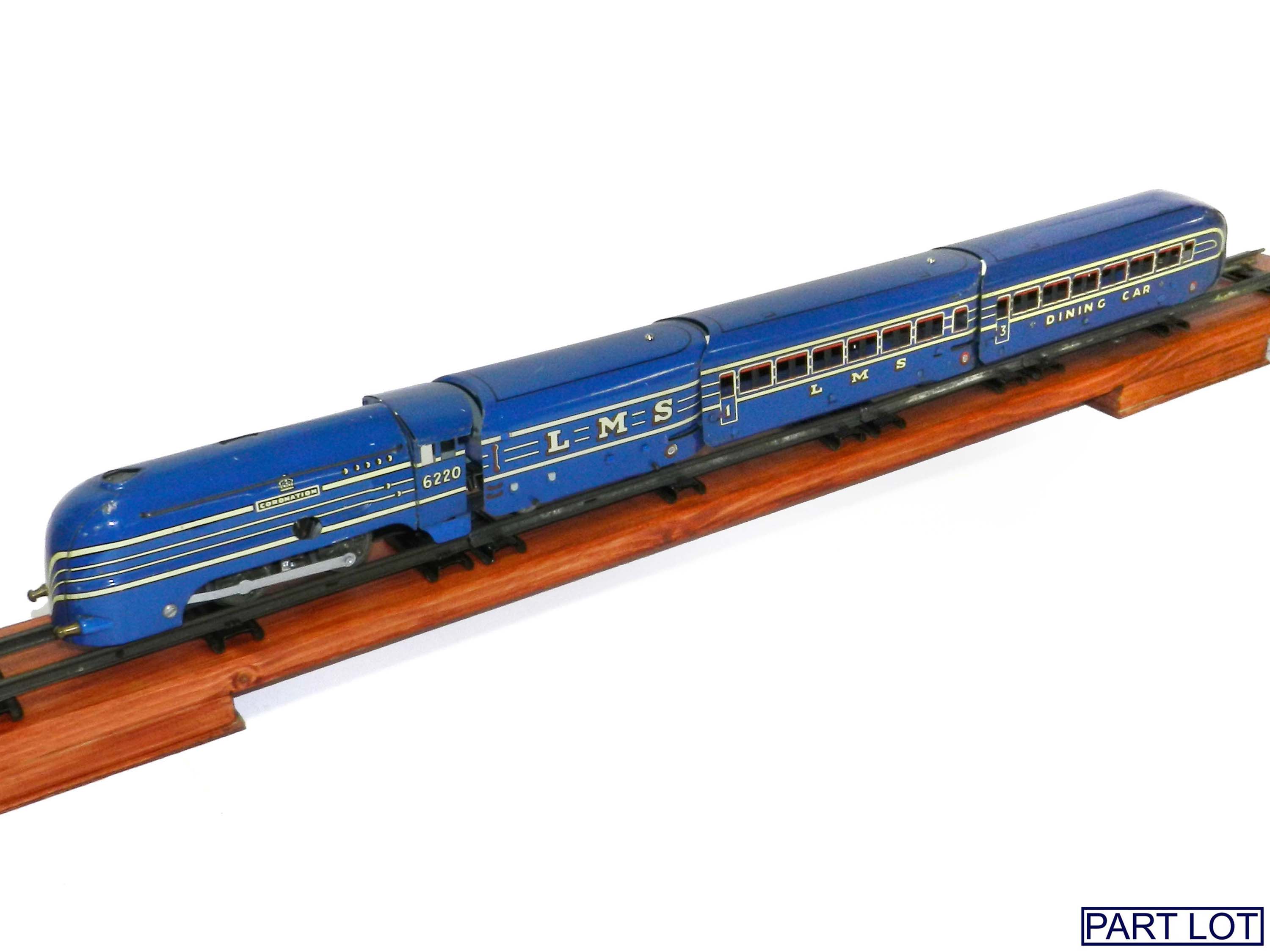Lot 585 - British Marx No. 331 LMS Coronation Scot
