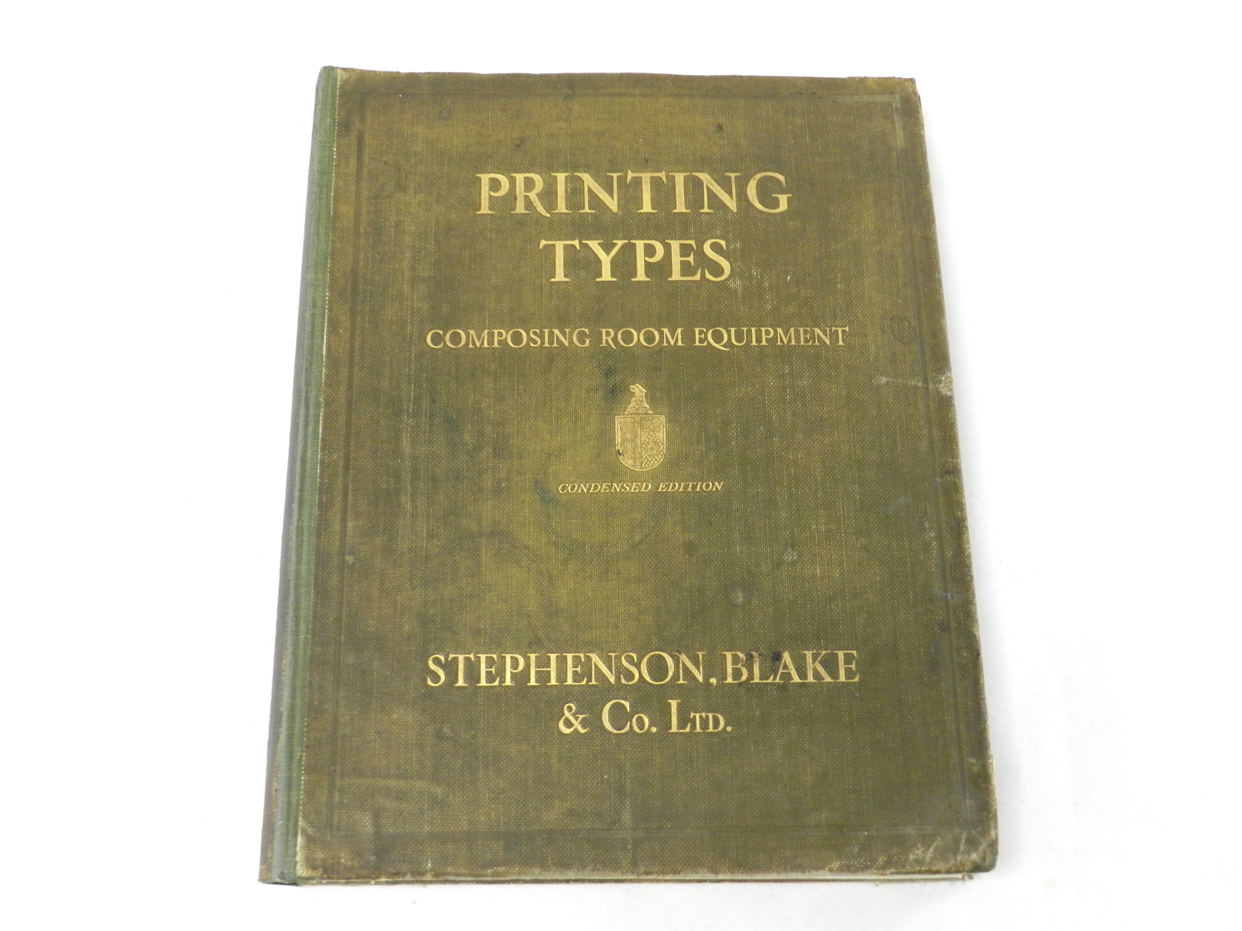 Lot 7 - STEPHENSON BLAKE & CO, Catalogue of Composing