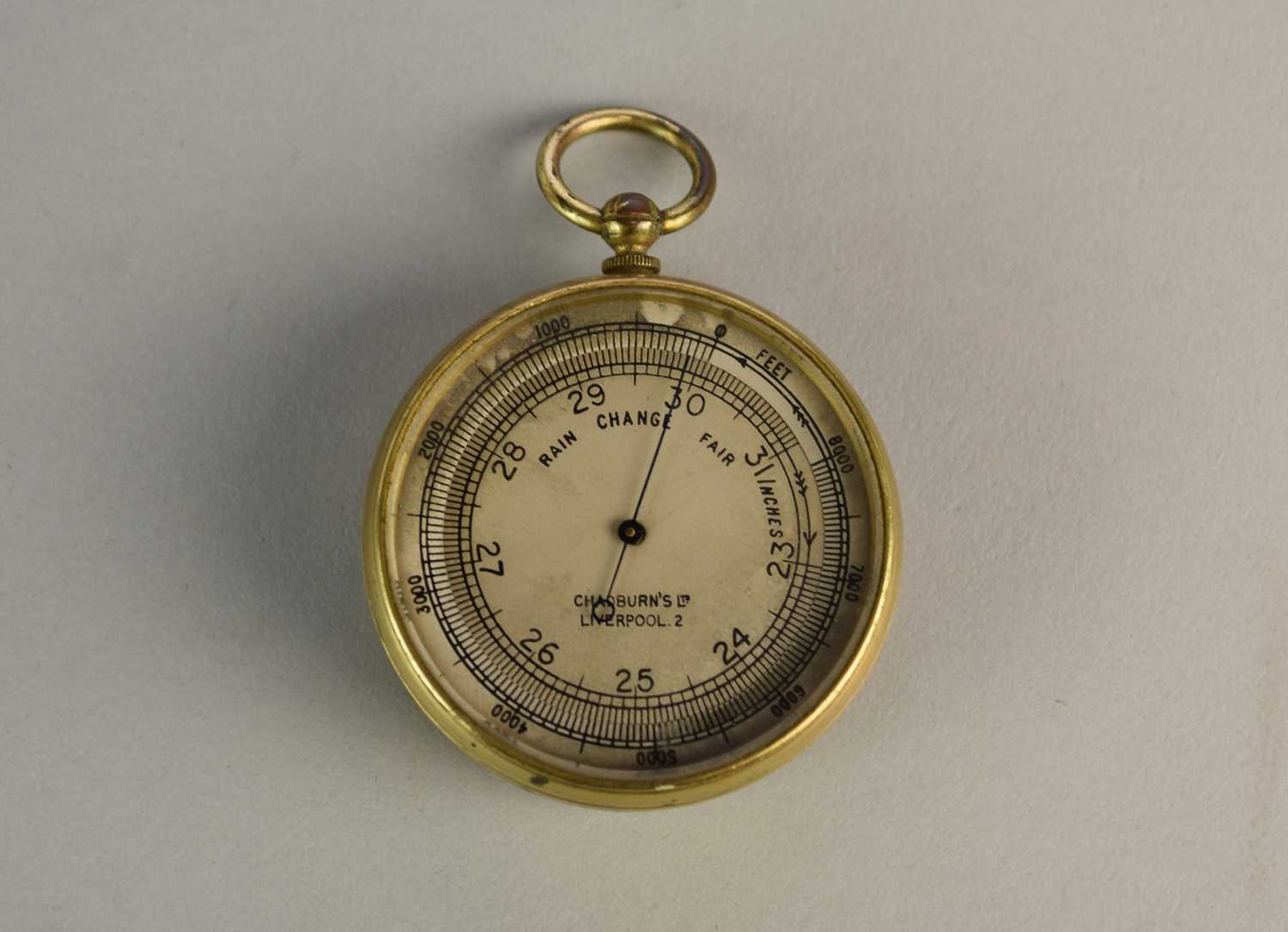 A Victorian pocket barometer, by Chadburn's Ltd of Liverpool | Barnebys