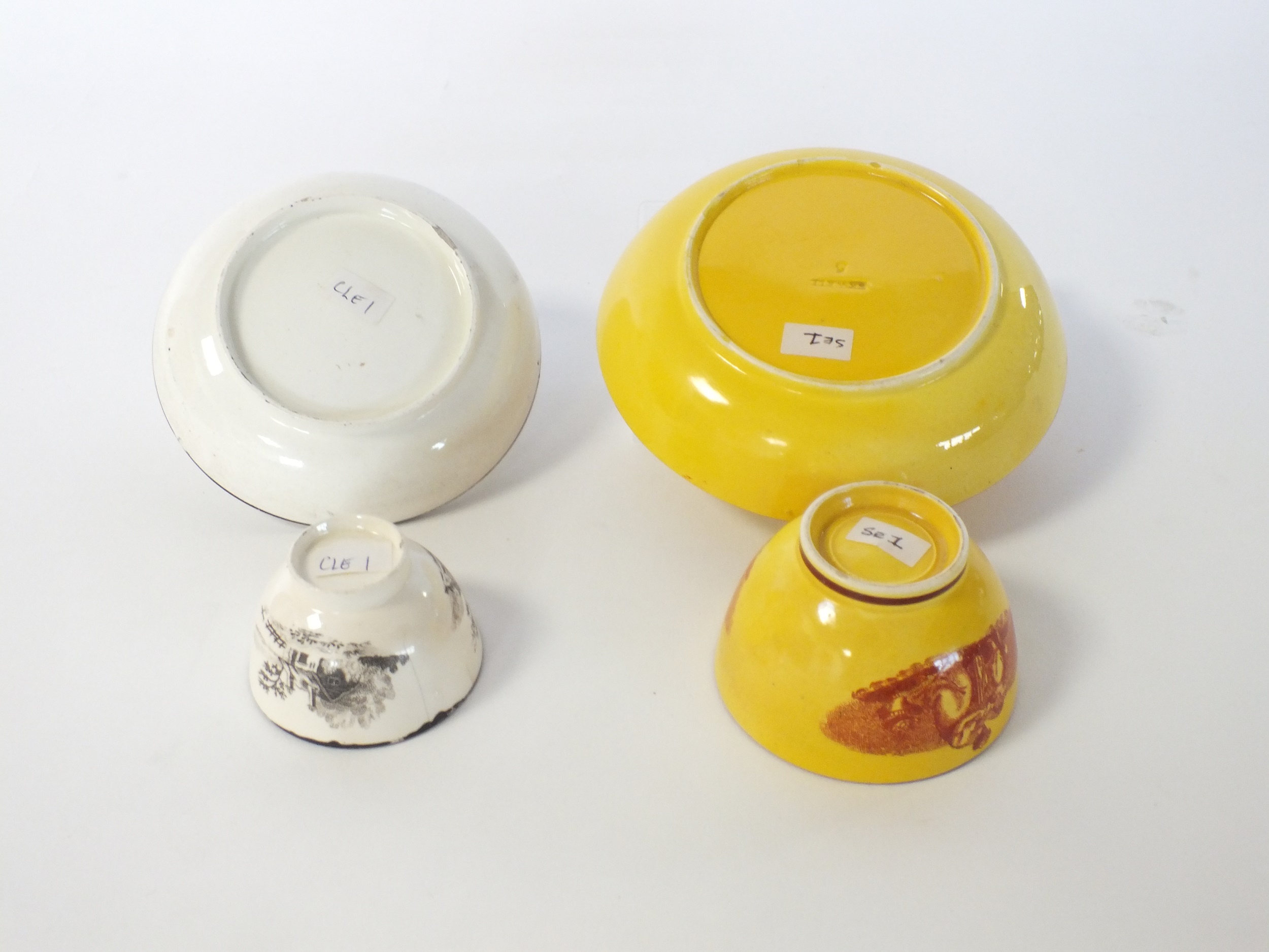 Lot 8 - Newcastle (St. Anthony Pottery) and Clews