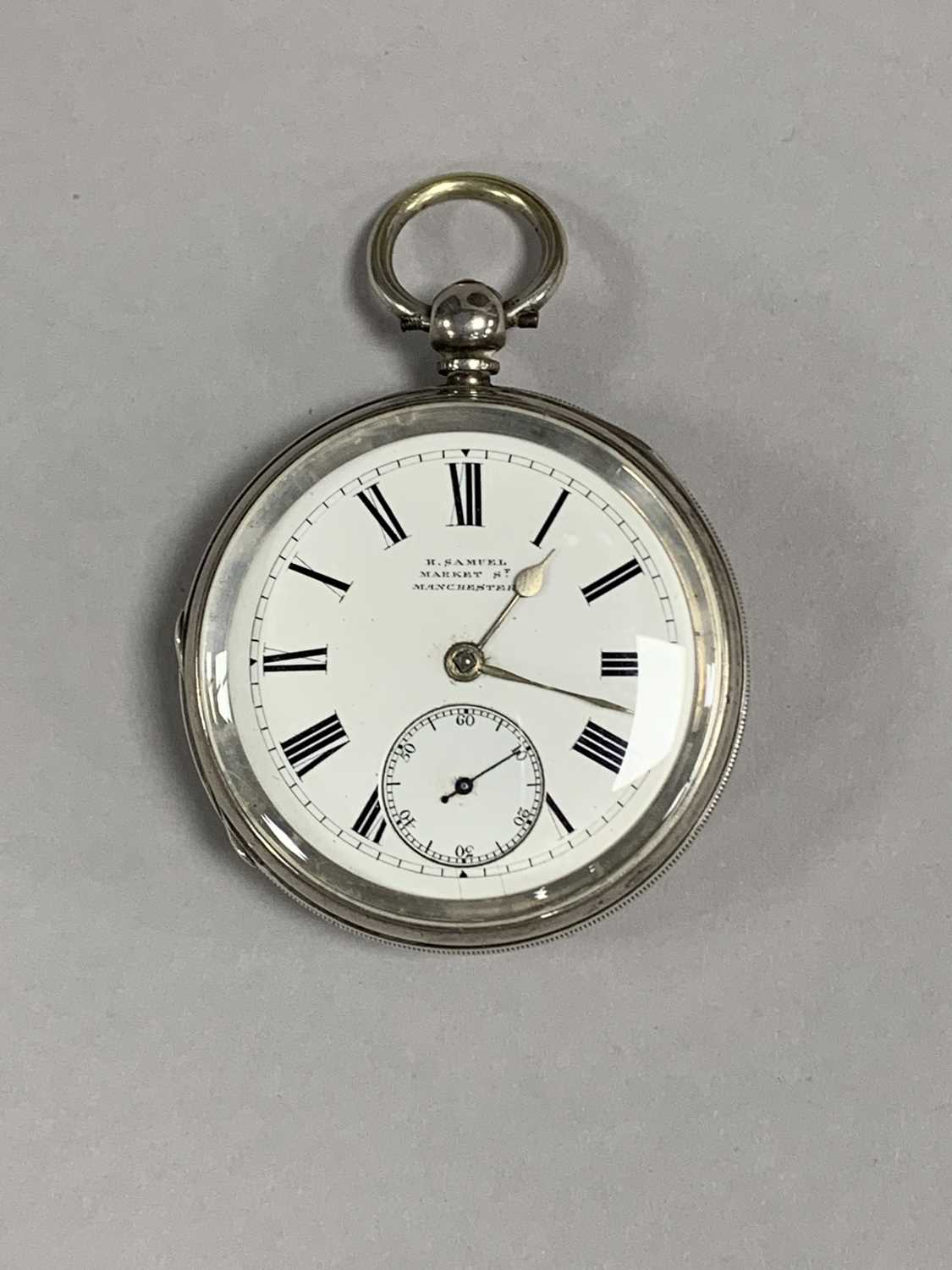 Lot 147 - A late Victorian silver cased open face