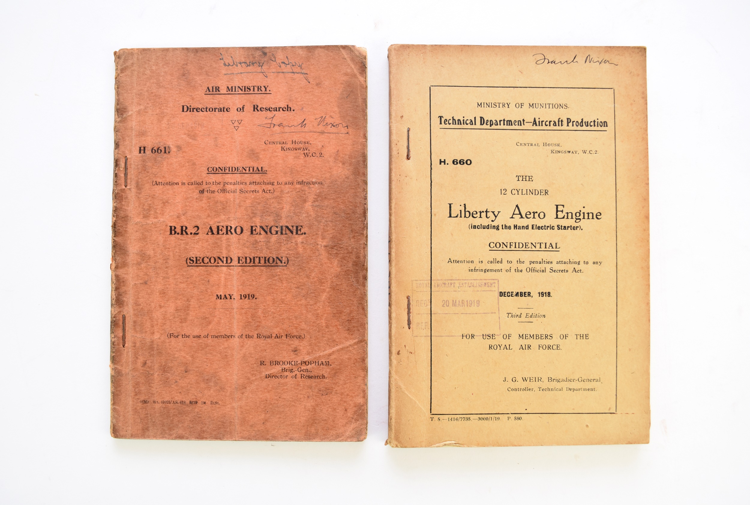 Lot 134 - ROLLS ROYCE 'Kestrel' and 'Buzzard' aero