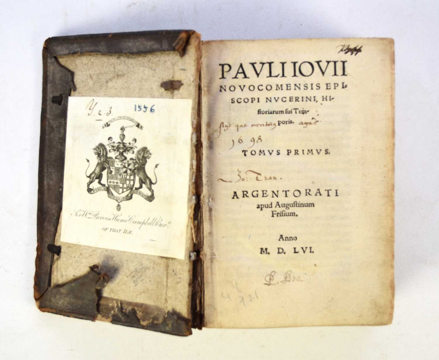 Lot 123 - JOVIUS, Paulus, Historiam Sui Temporis