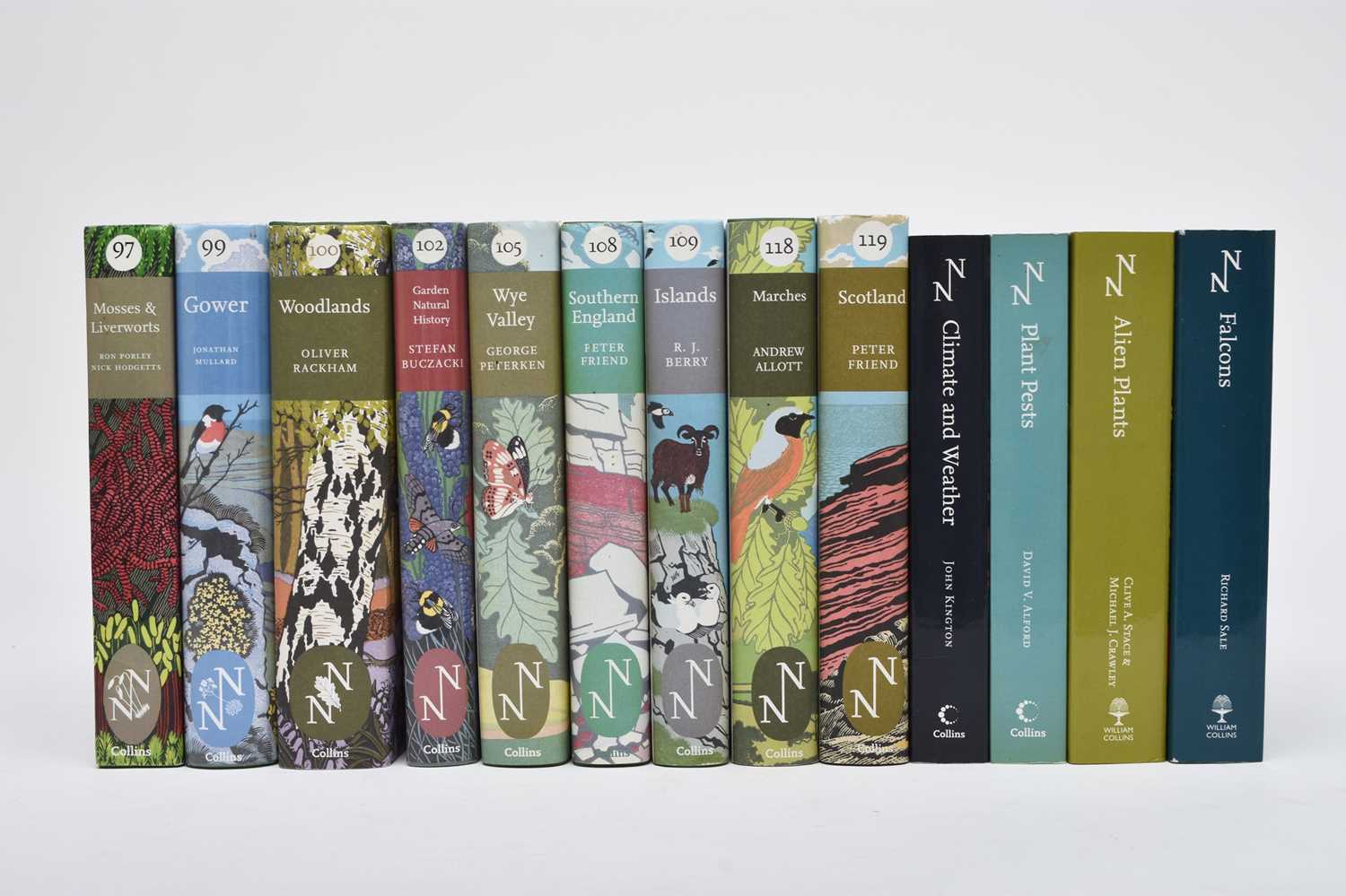 Lot 22 - COLLINS NEW NATURALIST, 13 books (box)