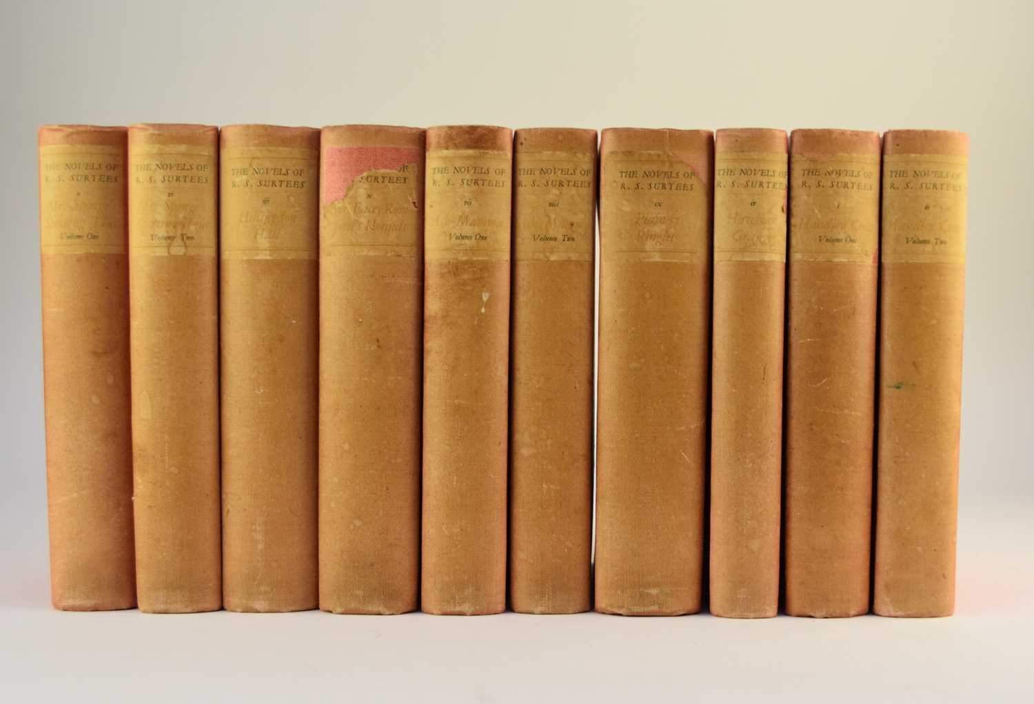 Lot 85 - SURTEES, RS, Sporting novels, 10 volumes,