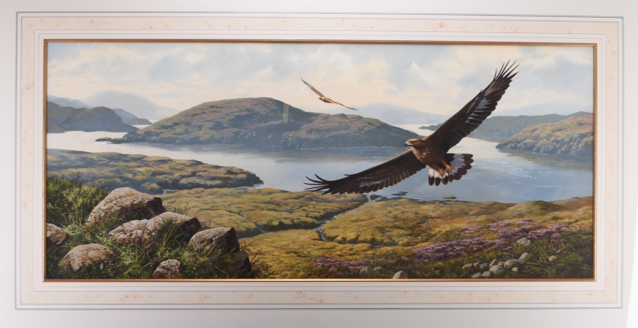 Lot 43 - Adrian Rigby (b.1962) To Fly with the Eagles