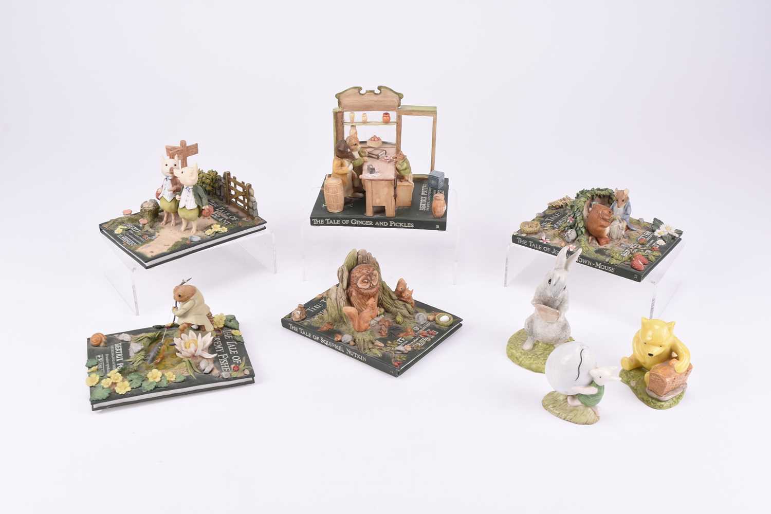 Lot 58 - Beatrix Potter limited edition tableau models