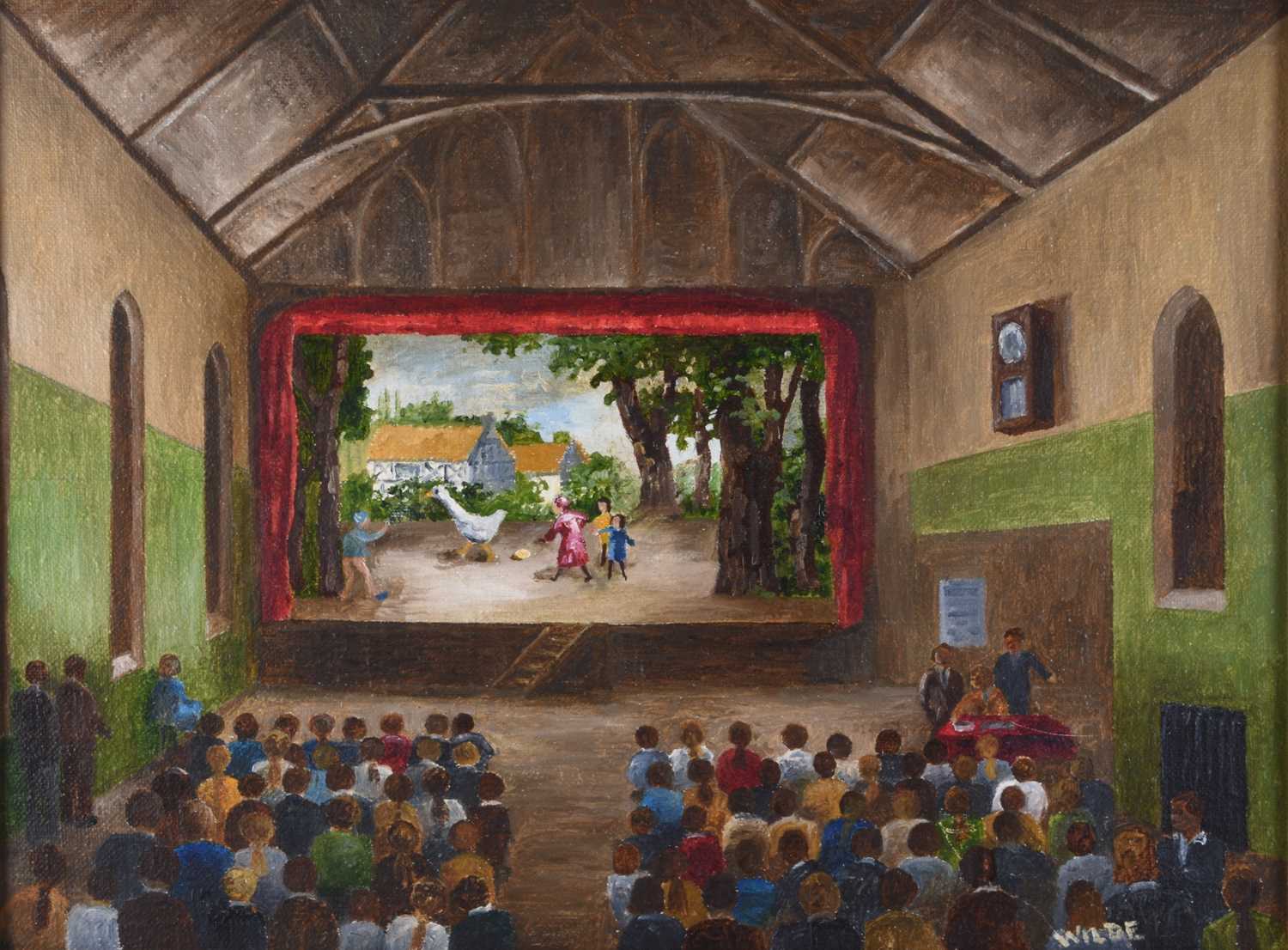 Lot 74 - Fred Wilde (1910-1986) Full House for Mother