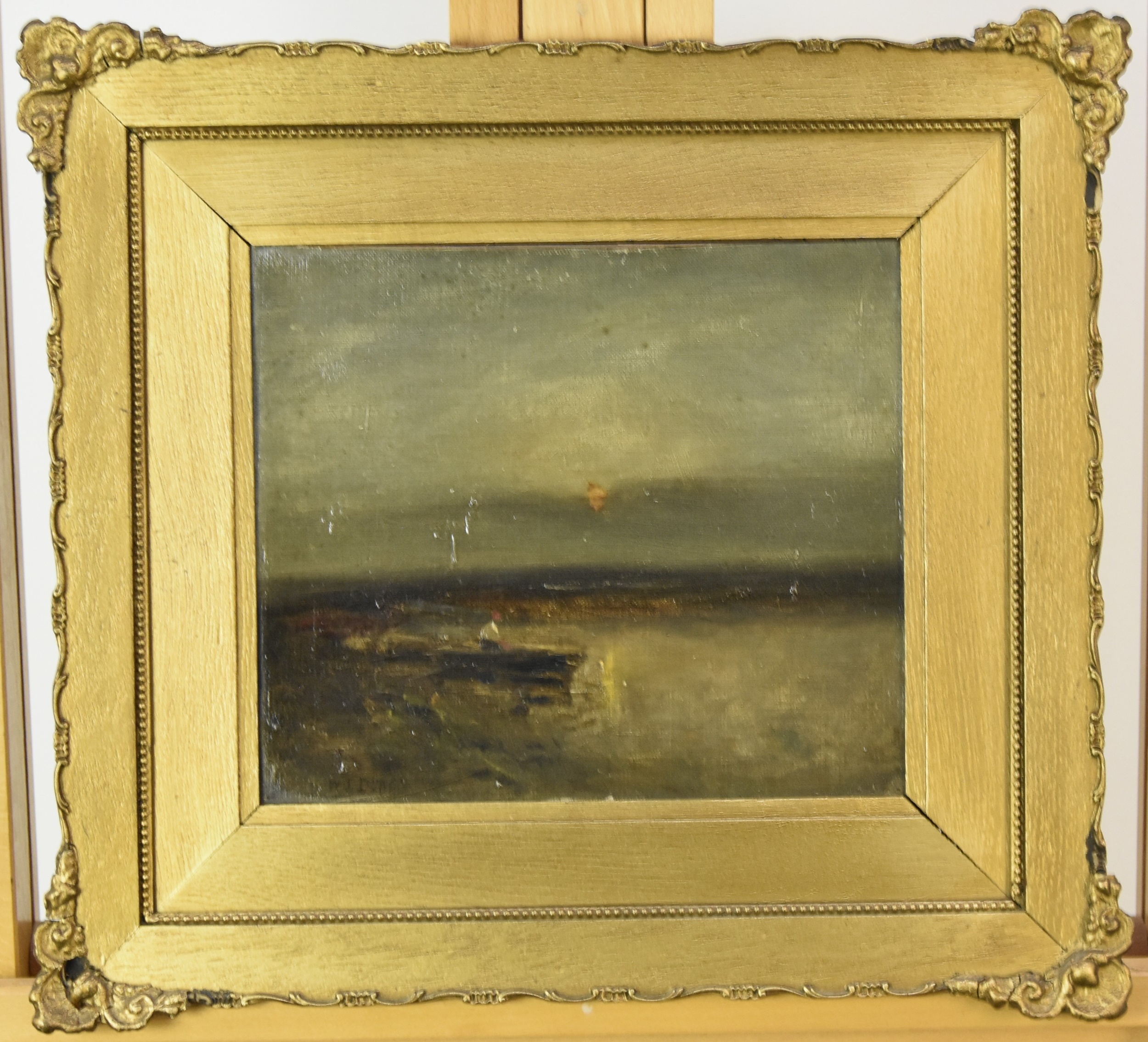 Lot 393 - William James Dukes (1877-c.1936) Sunset