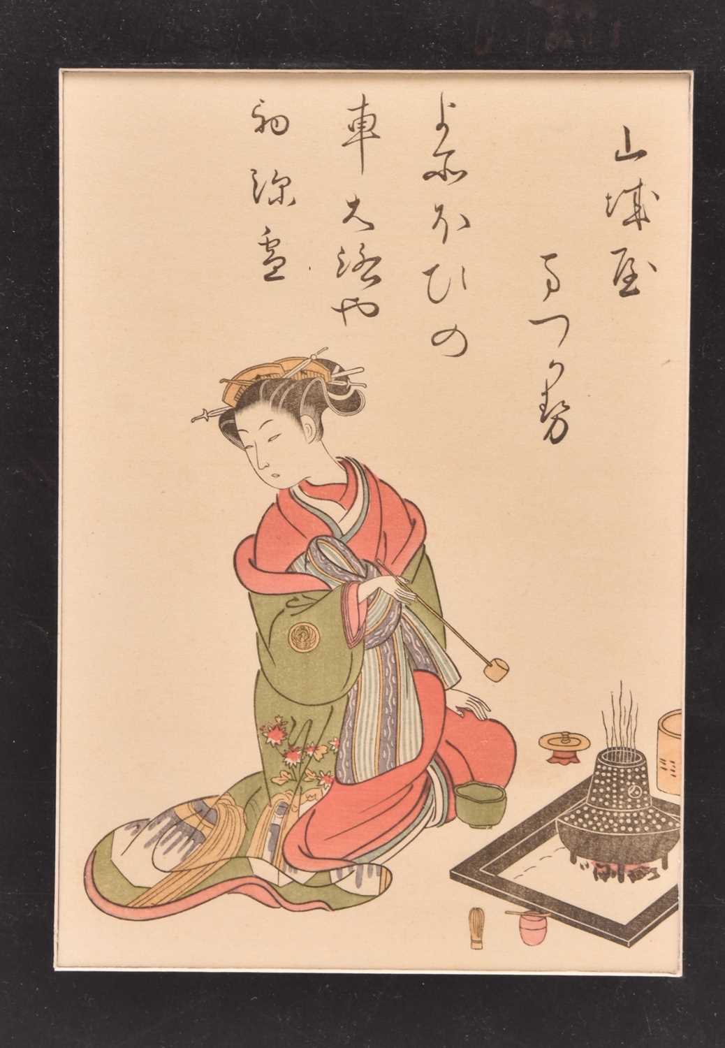 Lot 88 - Suzuki Harunobu (1724-1770), a collection of