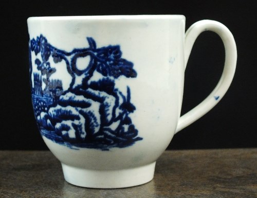Lot 162 - A Christian Pennington Liverpool coffee cup,